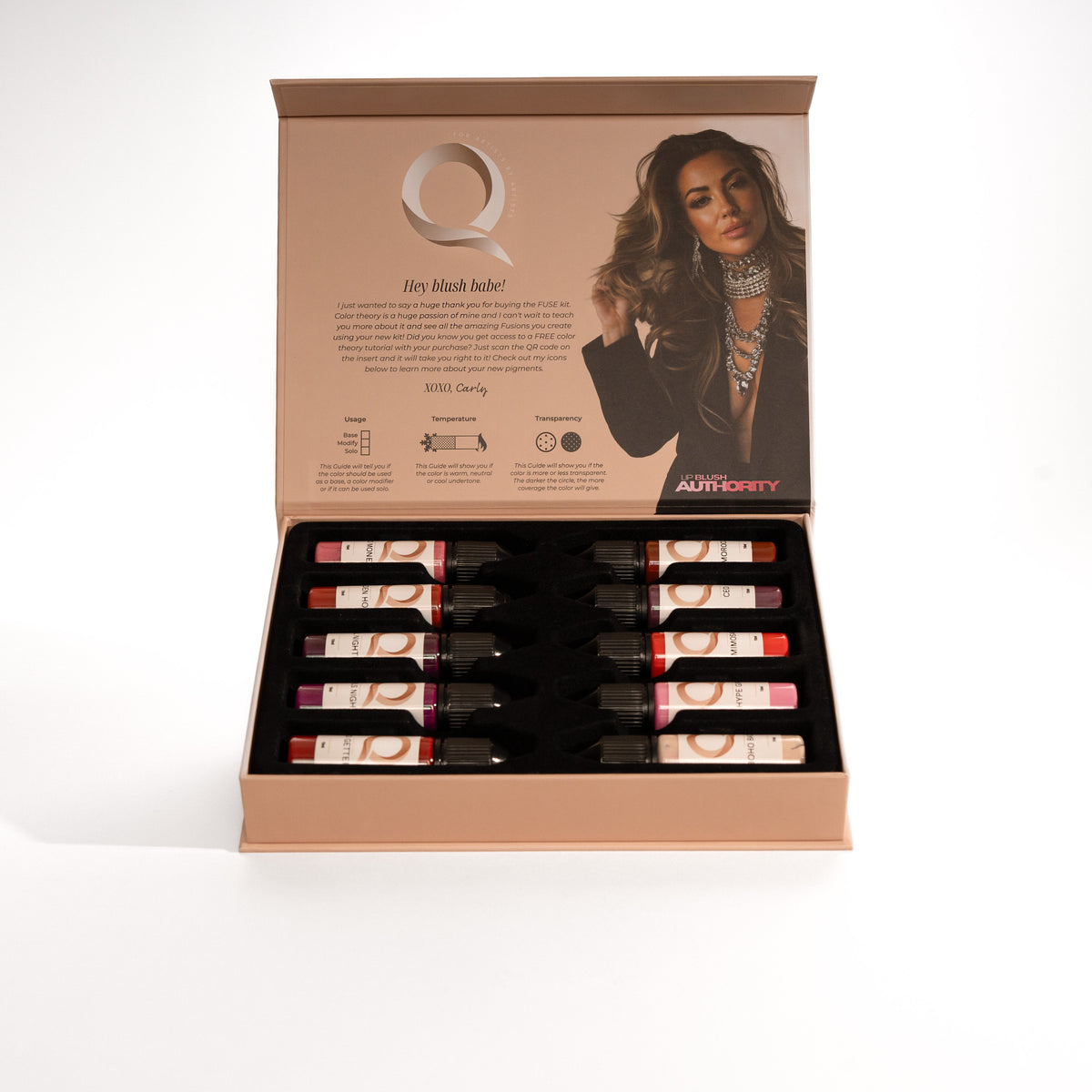 Fuse Lip Pigment Complete Set | Lip Blush Authority